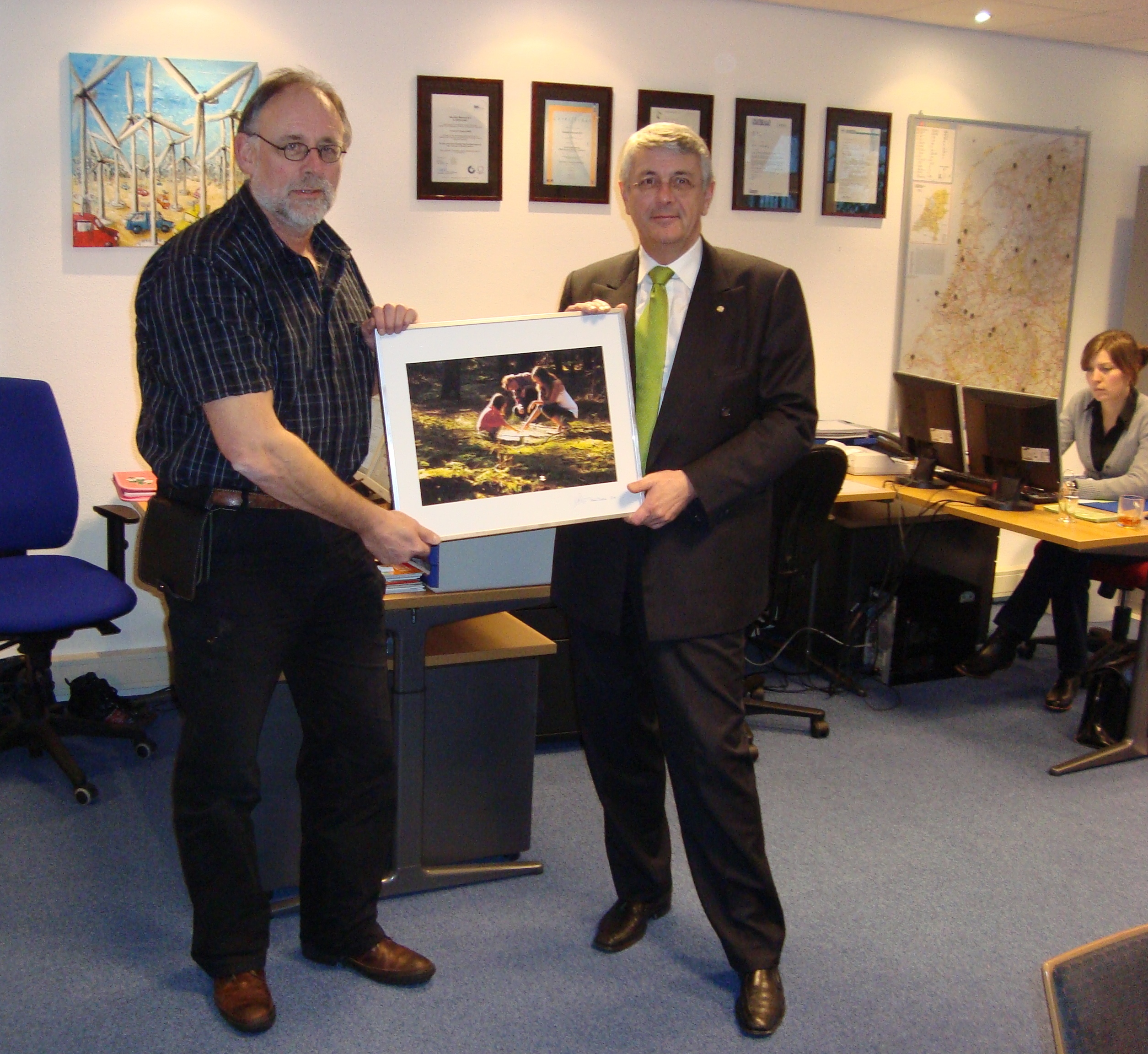 Paul Duran en zijn schilderij De Drie heksen